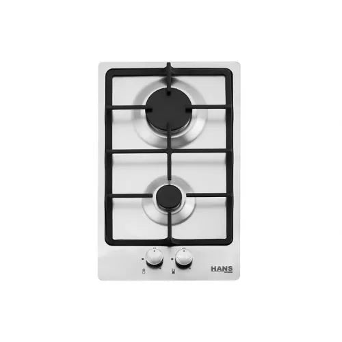 Hans Gas Built-In Hob 2 Burner 30 cm Gas Hob - 3710-24